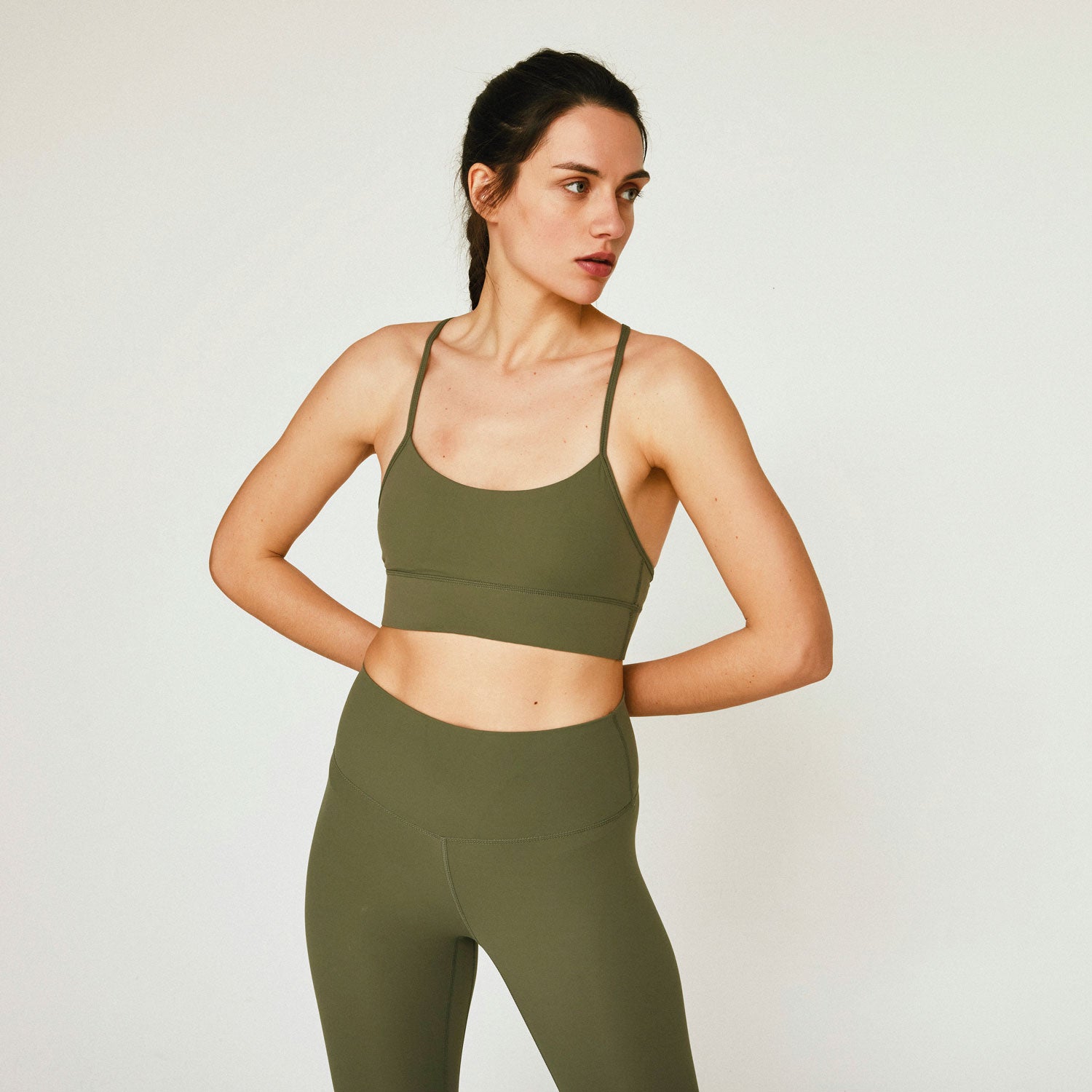 ANNA GREEN TOP – AAINACTIVE
